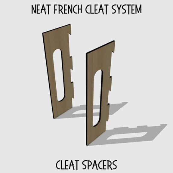 Cleat Spacers - neatfrenchcleat.com