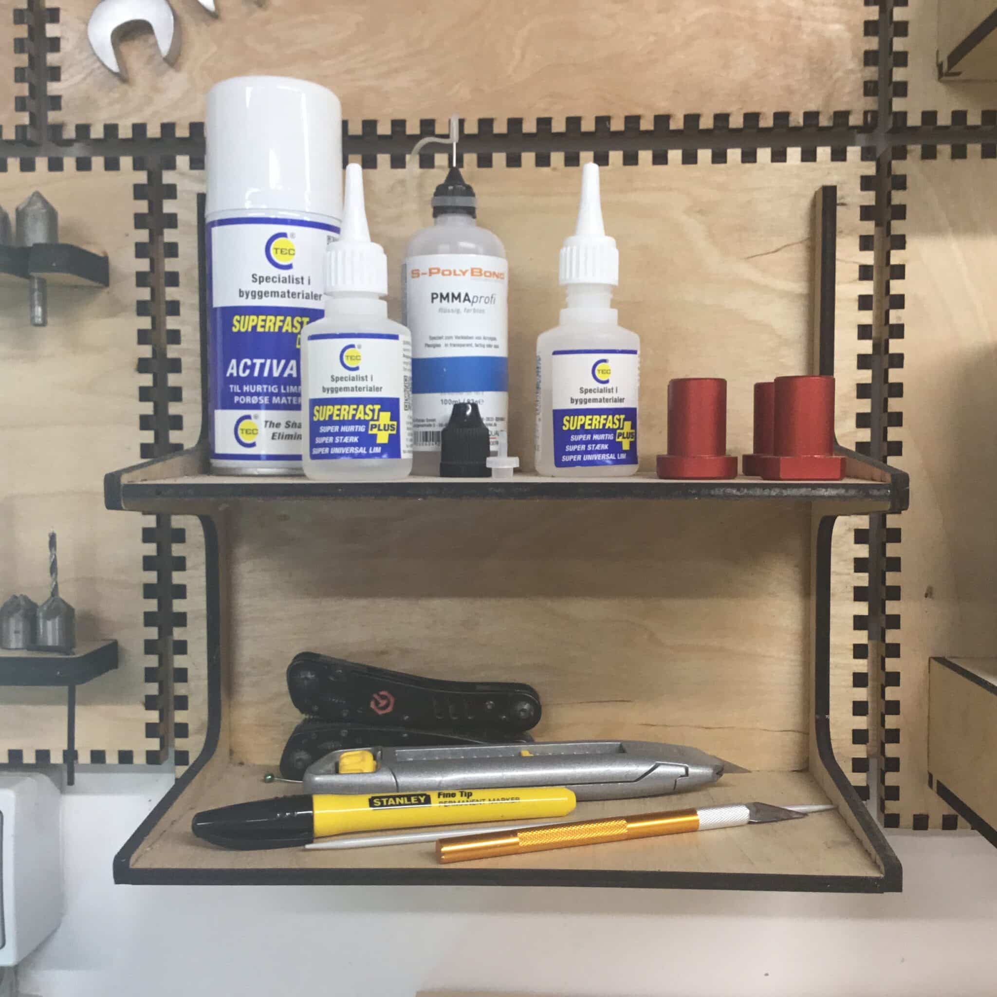 French Cleat 282 x 294 Double Shelf - neatfrenchcleat.com