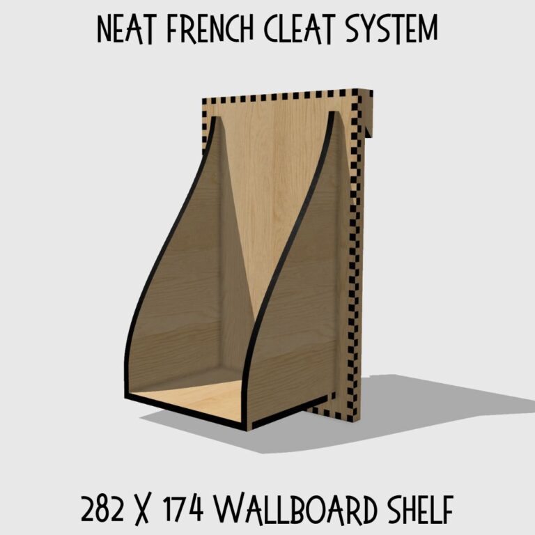 French Cleat Shelves | Modular Workshop Storage Solutions