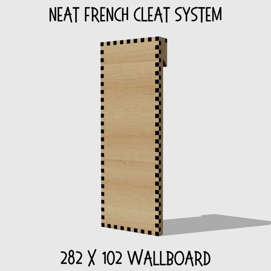 All 37 French Cleat Wallboard Bundle - neatfrenchcleat.com