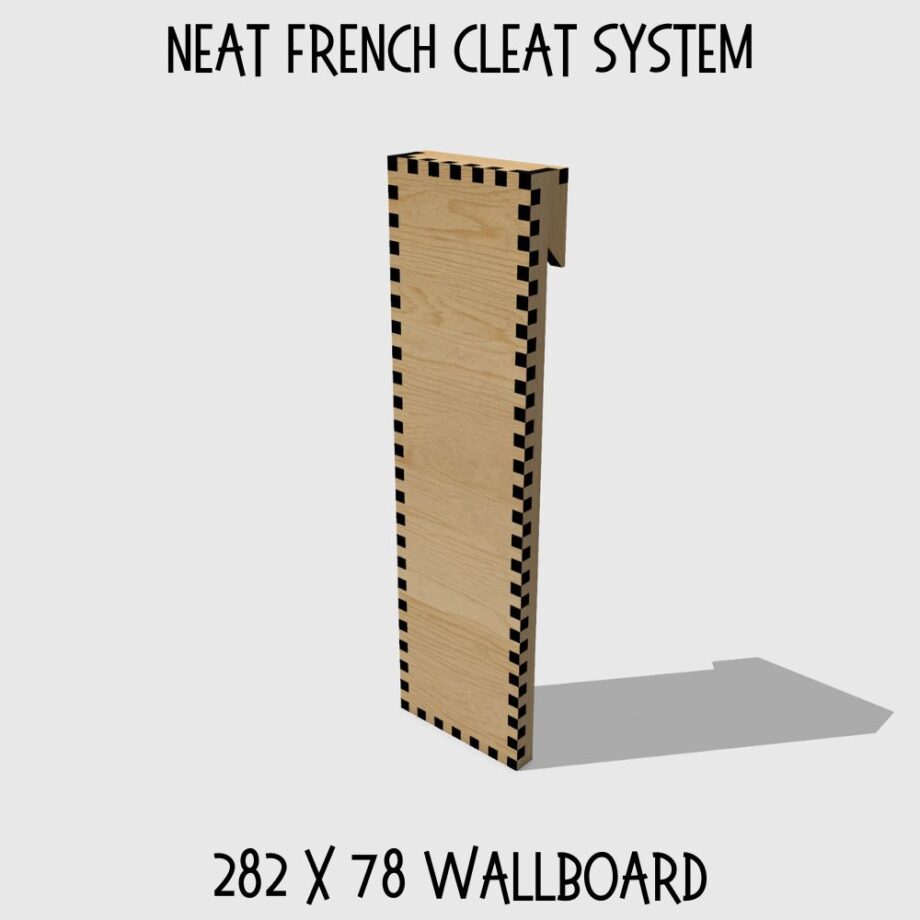 All 37 French Cleat Wallboard Bundle - neatfrenchcleat.com