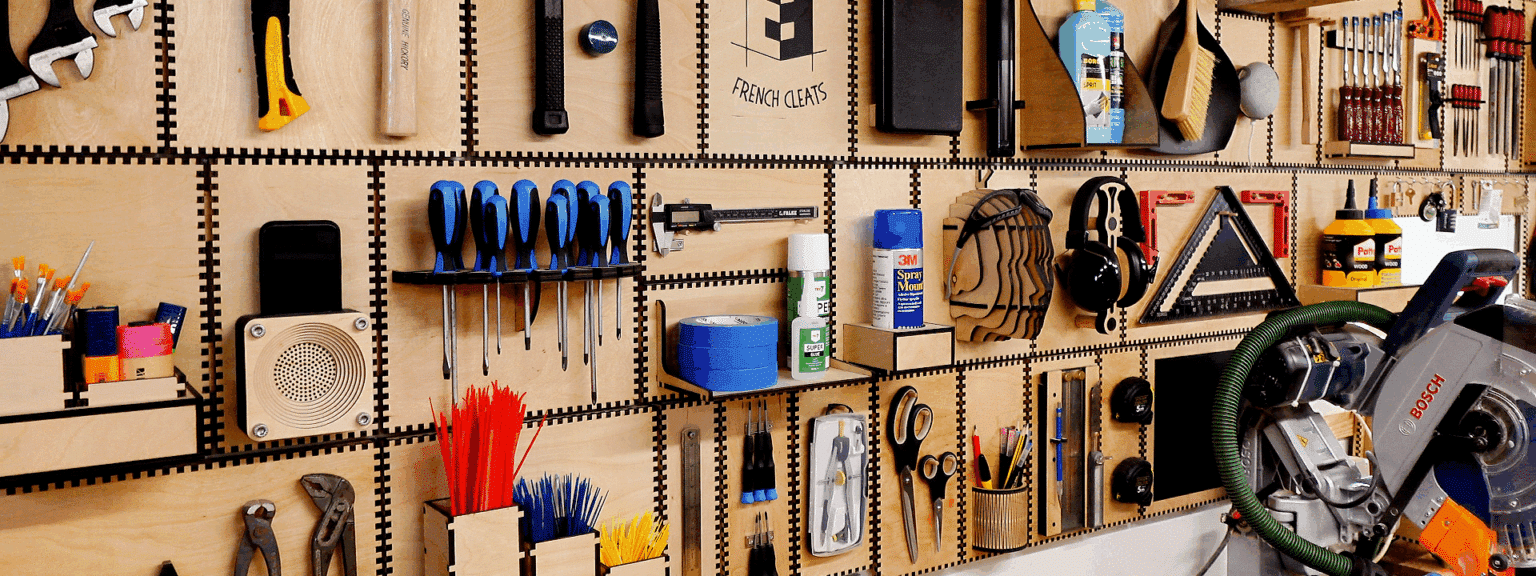 Best Workshop Storage: French Cleat, Pegboard, or Slatwall?